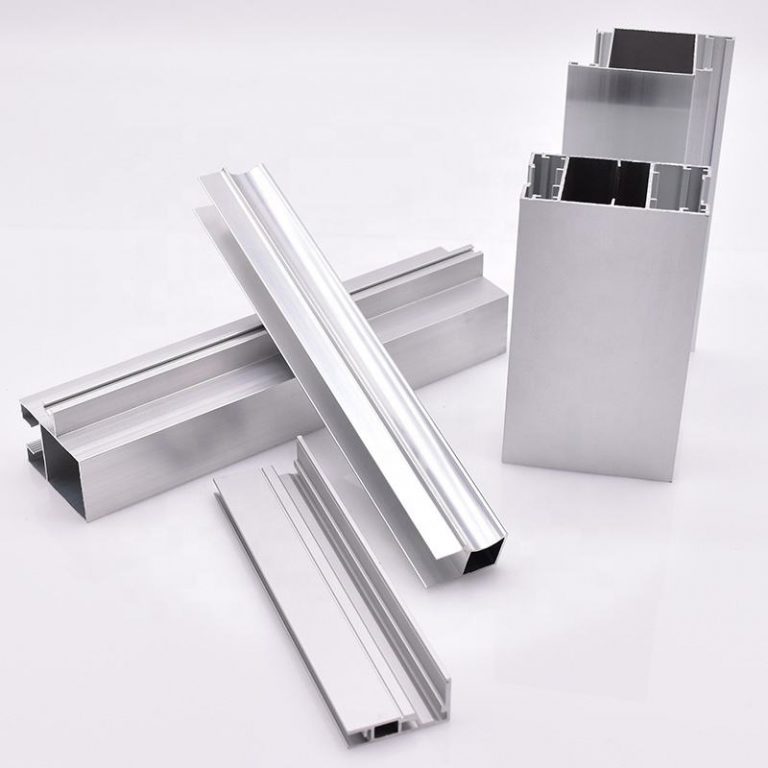 Rectangular glass shutter silver anodized aluminum profiles – INTOP ...