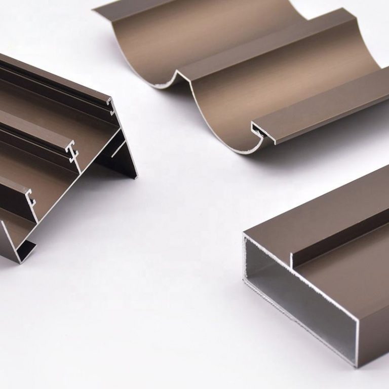 Anodized champagne aluminum perforated facades panel profile – INTOP ...